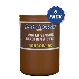 (Case of 6) Petro Clear 40530W-AD Particulate Removing & Water Sensing ...